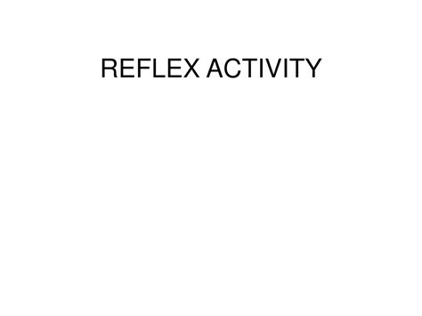Ppt The Peripheral Nervous System And Reflex Activity Powerpoint