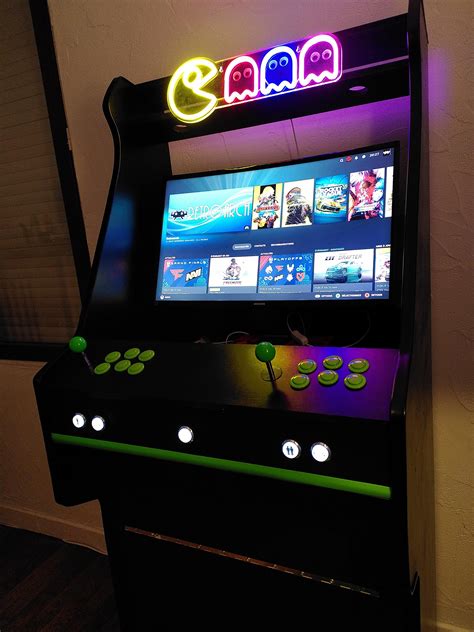 Diy Linux Steam Arcade Cabinet Rcade Diy Linux Steam Arcade Cabinet Rcade
