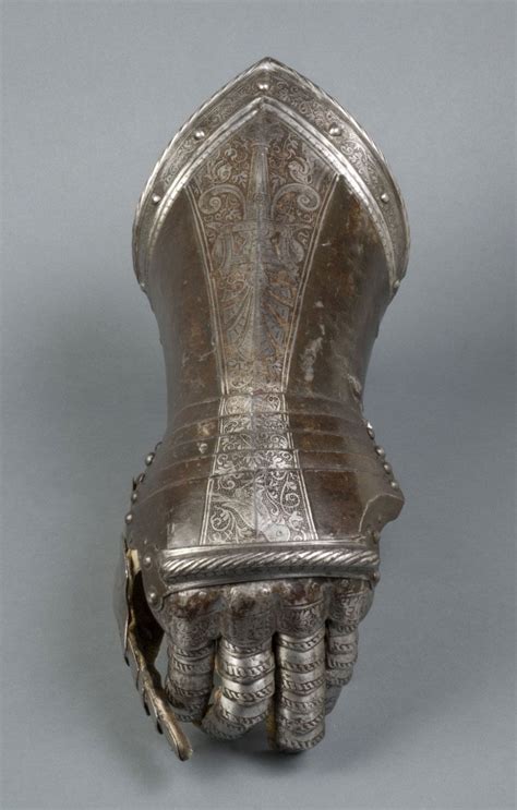 Philadelphia Museum Of Art Collections Object Left Gauntlet Hand