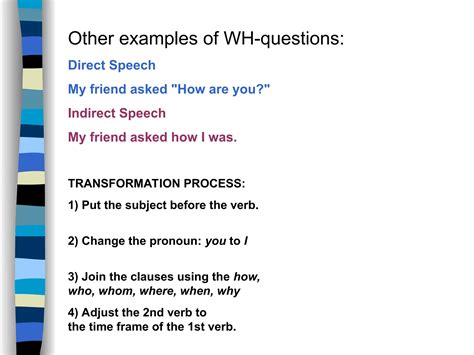 Direct And Indirect Speech Rules Pptand Pdf Ppt