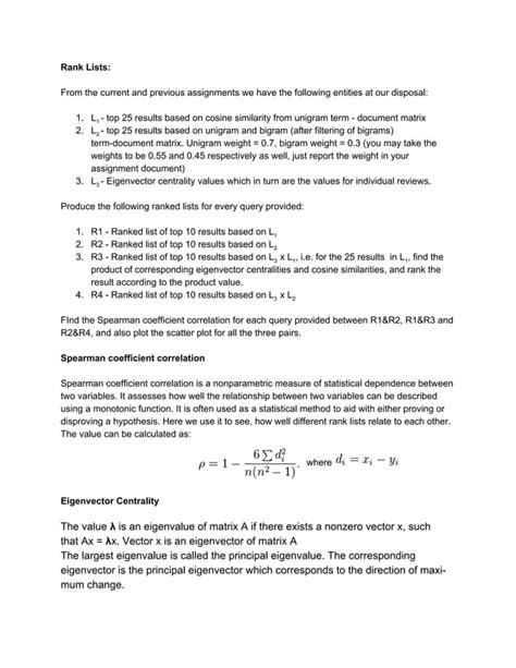 R Eigen Vector Centrality With Product Reviews Pdf