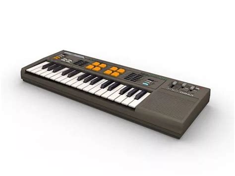 Casio Electronic Keyboard Free 3d Model Max Open3dmodel 47785