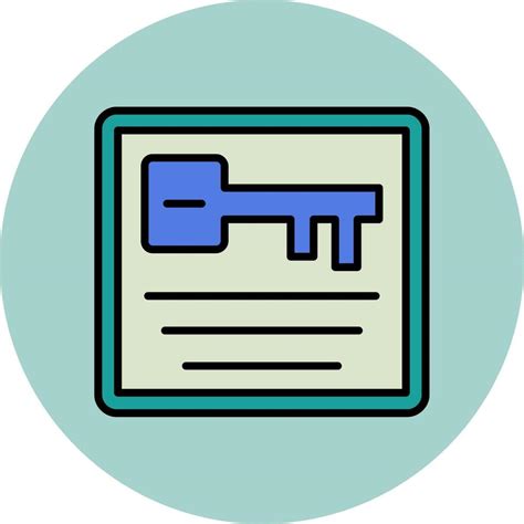 Card Key Vector Icon 37187394 Vector Art At Vecteezy