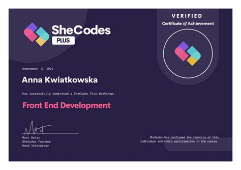 Coding Frontend Training Anna Kwiatkowska