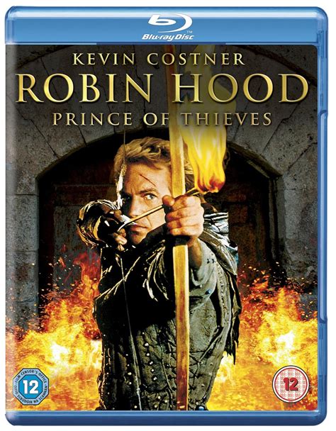 Robin Hood Prince Of Thieves Edizione Regno Unito Amazonit Kevin Costner Morgan Freeman