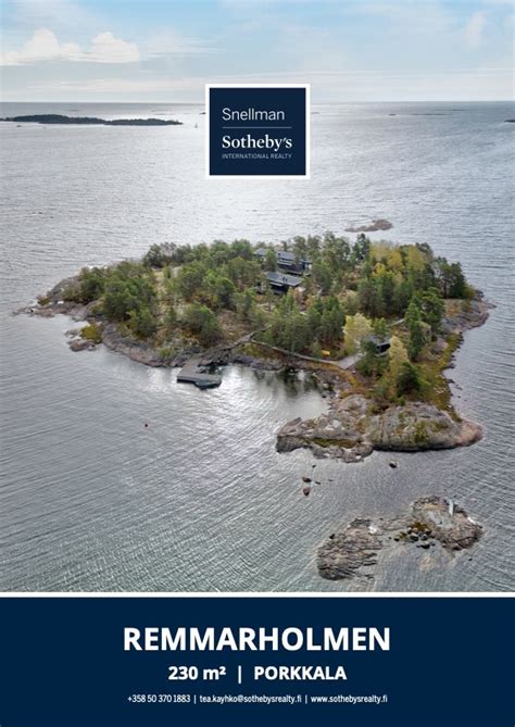 Remmarholmen 02480 Kirkkonummi 230 m² Porkkala Snellman Sotheby