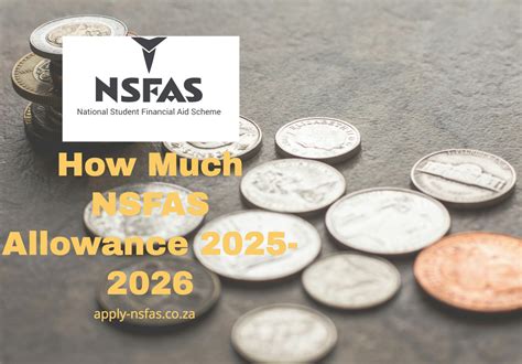 How Much Nsfas Allowance 2025 2026 Za