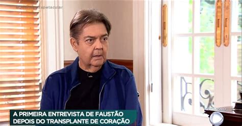 Faustão Fala Pela Primeira Vez Após Transplante De Coração R7