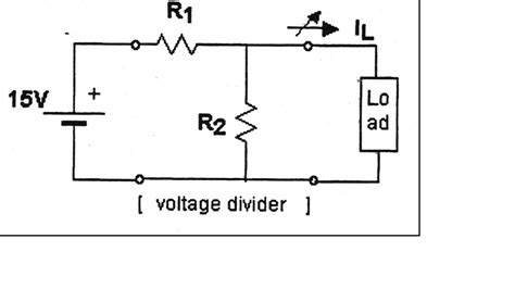 Fig Shows A Simple Voltage Divider Connecting Chegg Com