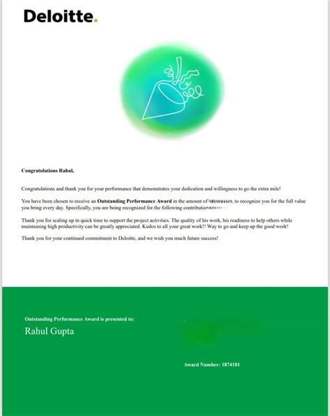 Rahul Gupta ☁ On Linkedin Gratitude Recognition Award Thankyou Professionalgrowth 30