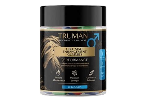 Truman Cbd Male Enhancement Gummies Medium