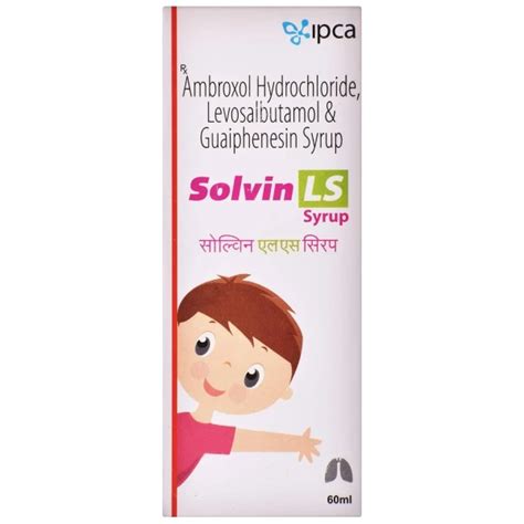 Solvin Ls Bottle Of 60 Ml Syrup