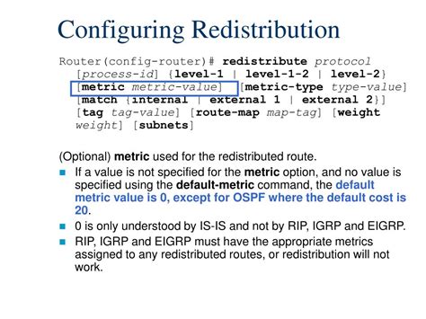 Ppt Ccnp Advanced Routing Ch Route Optimization Part Ii