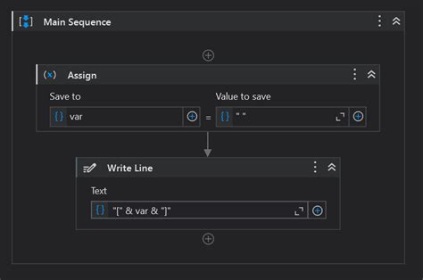 If I Assign A White Space String To Variable After Run It Result