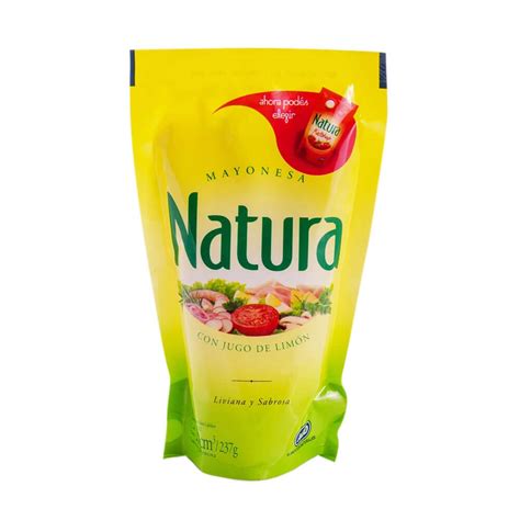 Mayonesa Natura Doy Pack 250 Gr Arjosimarprod