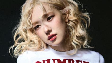 Rosé Anunció El Lanzamiento De Su Single Number One Girl Antes Del Estreno De Su álbum Rosie