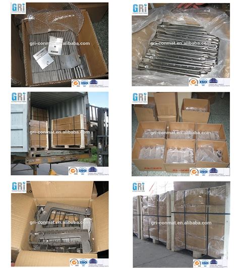 Stone Cladding Stainless Steel Angle Bracket With Serrated Body Anchor