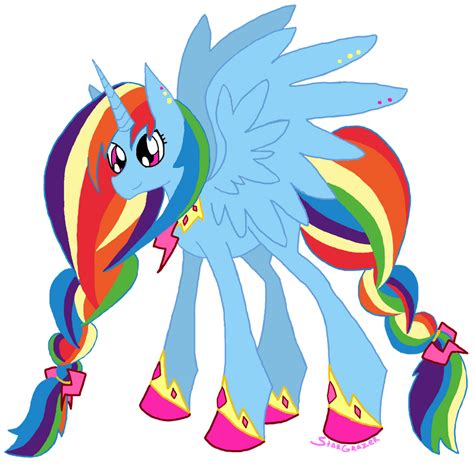 Princess Rainbow Dash By Marlo404 On Deviantart