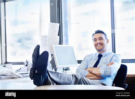 Work Doesnt Get Any Better Than This Portrait Of A Smiling Businessman