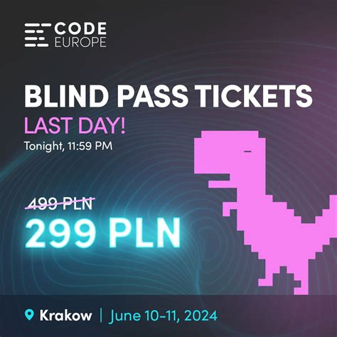 Code Europe On Linkedin Codeeurope24 Krakow Staytuned
