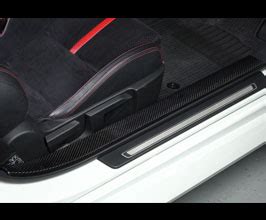 Toms Racing Scuff Plate Door Sills Dry Carbon Fiber Dash Trim For