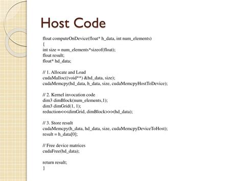 Ppt Lab Assignment 2 Data Parallel Reduction Powerpoint Presentation Id2084372