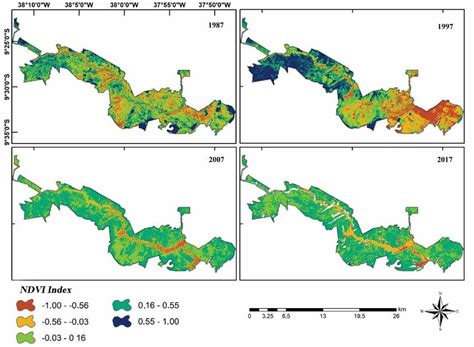 Temporal And Spatial Evolution Of Normalized Difference Vegetation