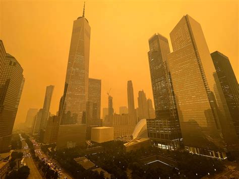 New York Wildfire Smoke Triggers Memories Of Canberra During The Black