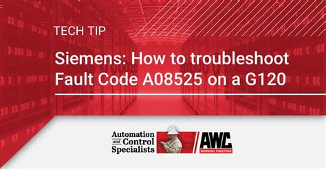 Fault Code “a08526 F Profinet No Cyclic Connection” Is A Common