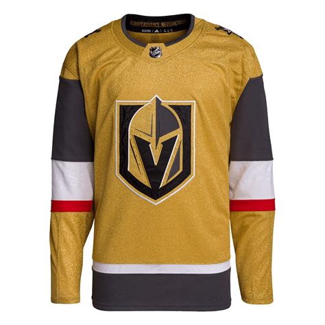 Mens Gold Vegas Golden Knights Alternate Primegreen Jersey Jersey