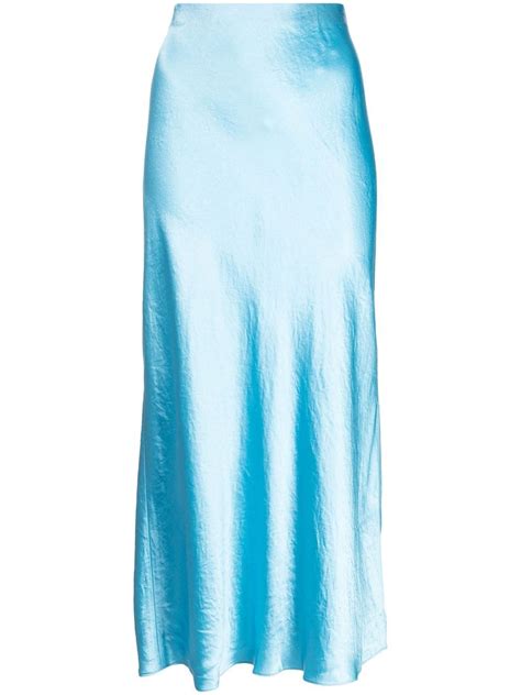 Vince High Waisted Midi Skirt Smart Closet