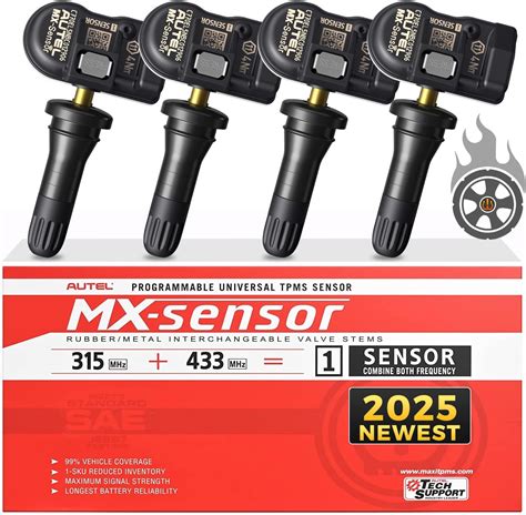 Autel Tpms Sensors Maxitpms Mx Sensor 315 433mhz 2in1 Tire Pressure Sensor