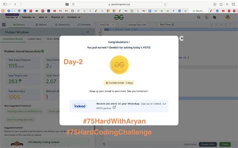 Aryan Chaurasia On Linkedin 75hard Java Javaprogramming Javadeveloper Javadevelopment