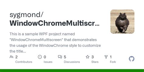 Github Sygmondwindowchromemultiscreen This Is A Sample Wpf Project