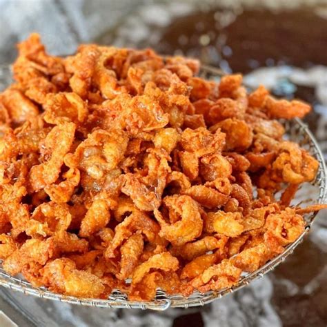 หนังไก่ทอด หนังไก่ทอดกรอบ หนังไก่ปรุงรส อร่อย สด ใหม่ ไม่หืน Th