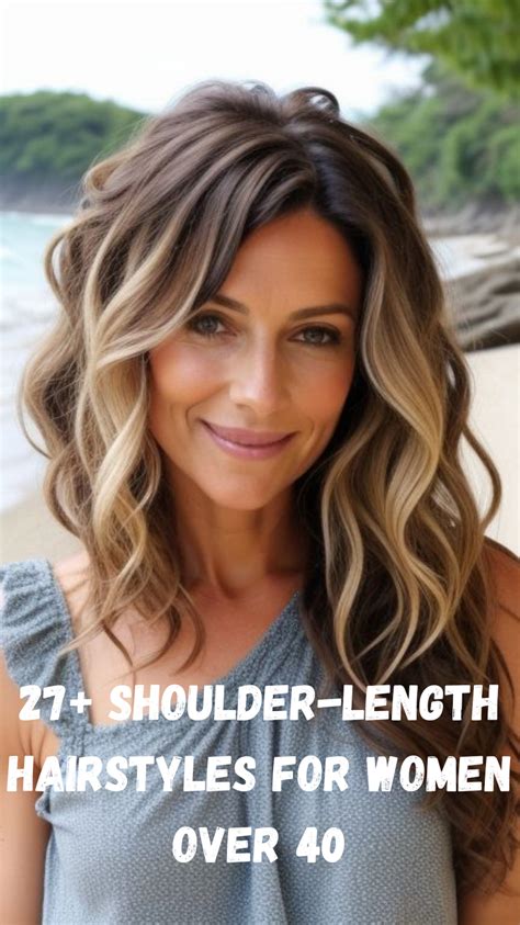 27 Shoulder Length Hairstyles For Women Over 40 Love Handmade