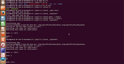 Research Simulation Configuring Jaql In Your Hadoop Cluster
