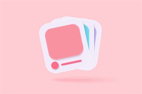 3d 소셜 미디어 온라인 플랫폼 개념 응용 프로그램에 대한 온라인 소셜 커뮤니케이션 마음과 사랑 이모티콘 아이콘이있는 사진 프레임 빨간색 버블 3d 아이콘과 같이