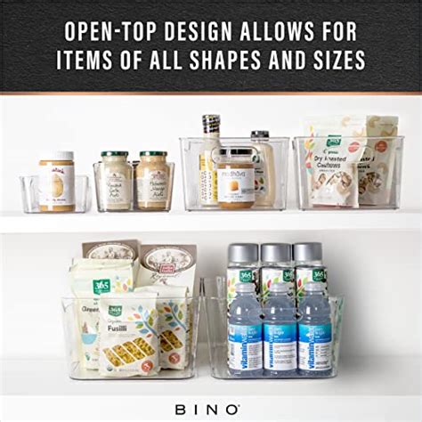 Bino Plastic Organizer Bins Small 4 Pack The Soho Collection