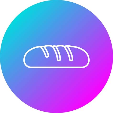 El Icono Vectorial Del Pan Se Puede Usar Para El Conjunto De Iconos De