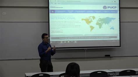 Charla Informativa Del Programa Movilidad Estudiantil Del Cinda Educast Pucp