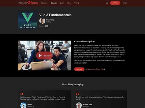 Intro To Vue By Sdras A Nuxt Template Built At Lightspeed