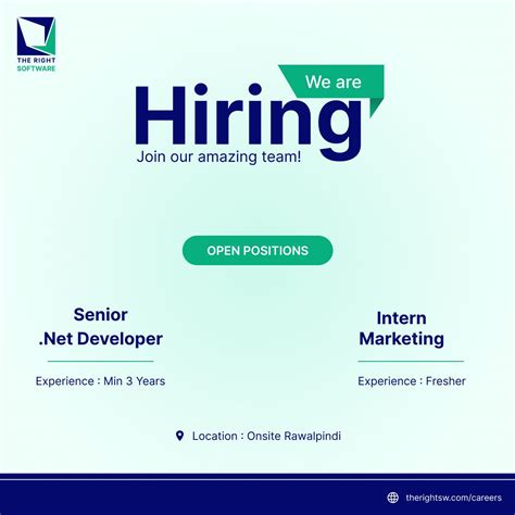 the right software on linkedin jobopening hiring dotnetdeveloper