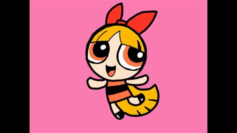 วาดการ์ตูน กันเถอะ สอนวาดรูป การ์ตูน เพาเวอร์พับเกิร์ลส์ Powerpuff Girls สีแดง Youtube