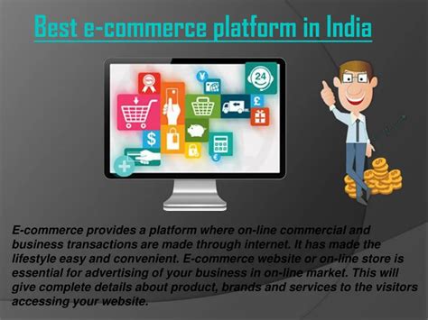 PPT Best Ecommerce Platform In India PowerPoint Presentation Free