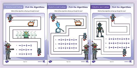 Grade R Pick The Algorithm Twinkl South Africa Twinkl