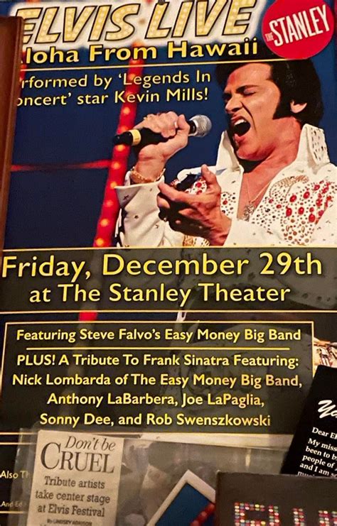 A Ticket To Elvis Presleys Cancelled Show — Sideburns