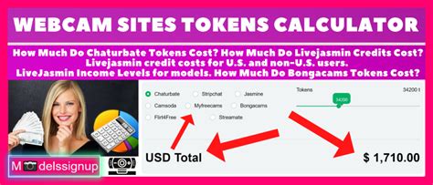 best webcam sites tokens calculator streamate livejasmin chaturbate