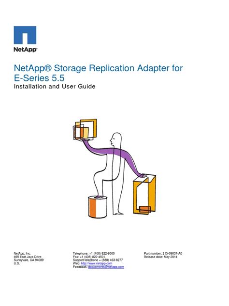 Netapp® Storage Replication Adapter For E Series 5 5 Installation And