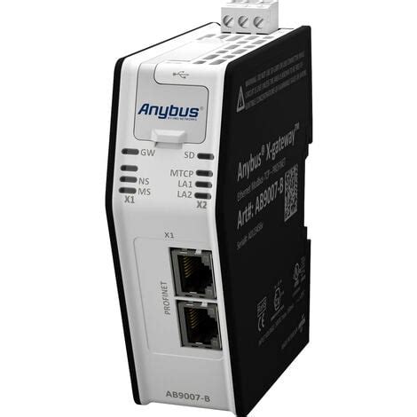 Anybus AB Modbus TCP Master Profinet Gateway USB RJ Ethernet V DC St